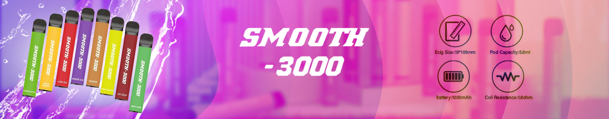 Smooth 3000 – Tagged "Smooth-3000"– Vape.ae