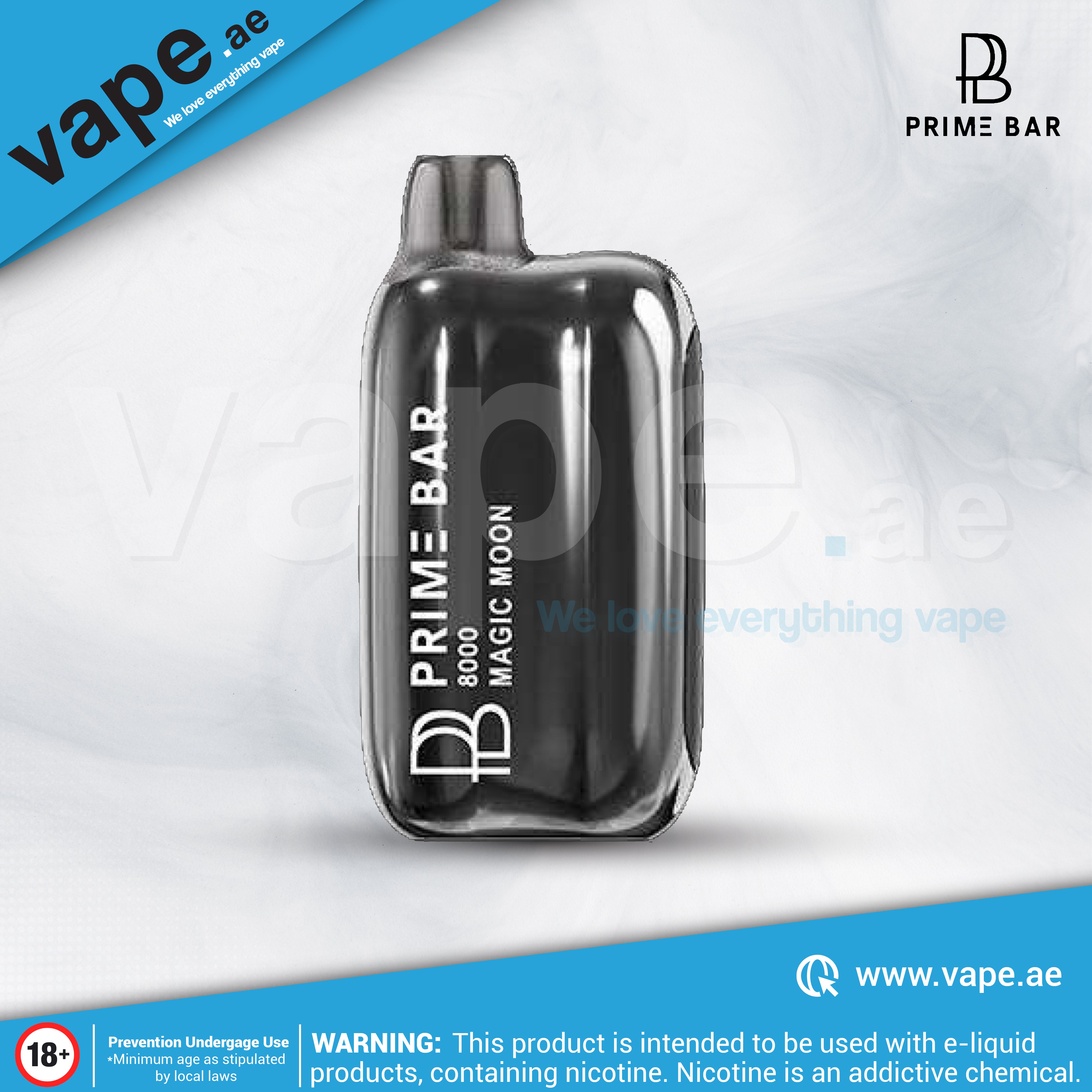 Magic Moon 50mg 8,000 Puffs By Prime Bar – Vape.ae
