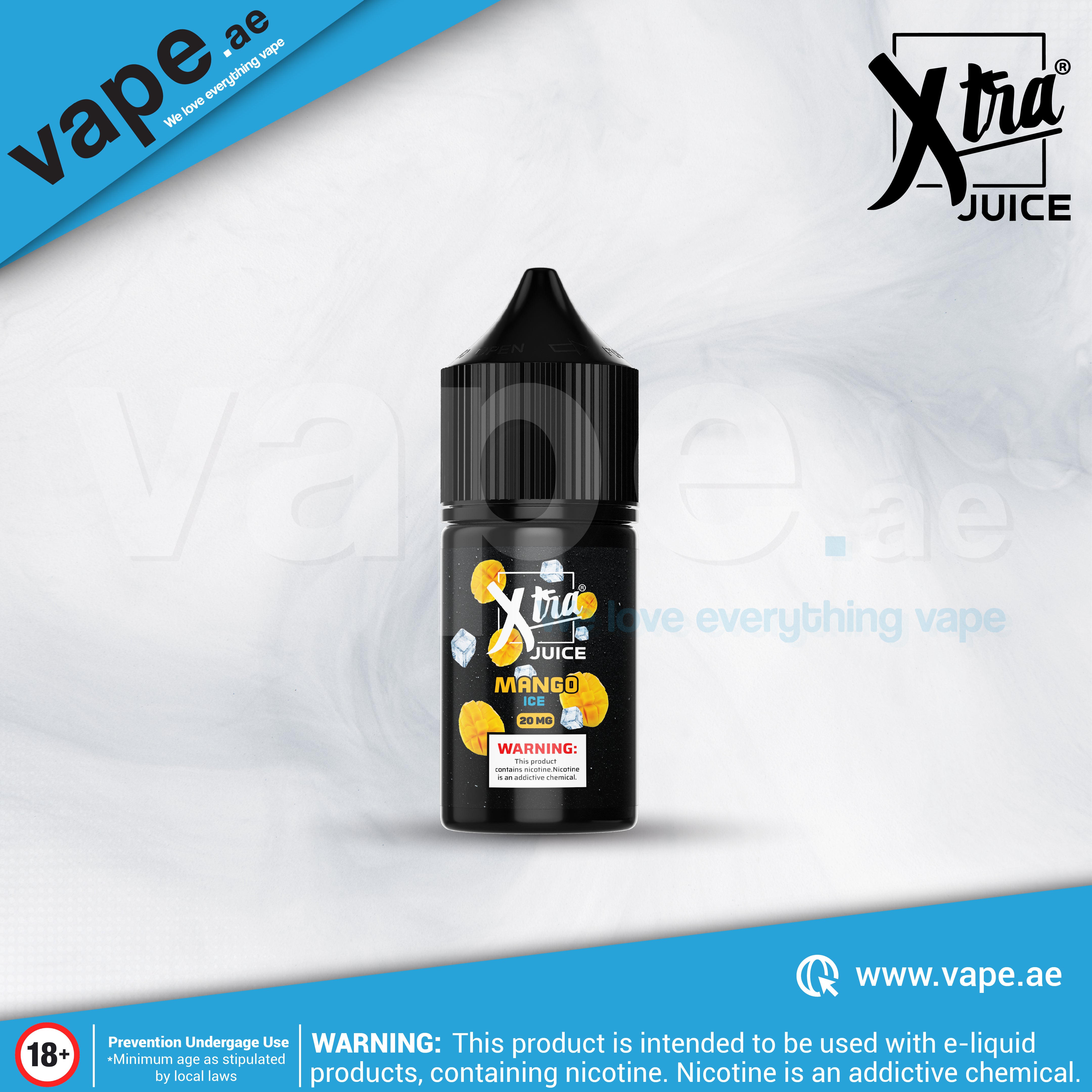 Ice Mango 20mg 30ml By Xtra Juice – Vape.ae
